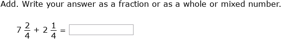 IXL | Add and subtract mixed numbers with like denominators | 4th grade ...