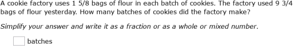 IXL | Divide fractions and mixed numbers: word problems | 6th grade math