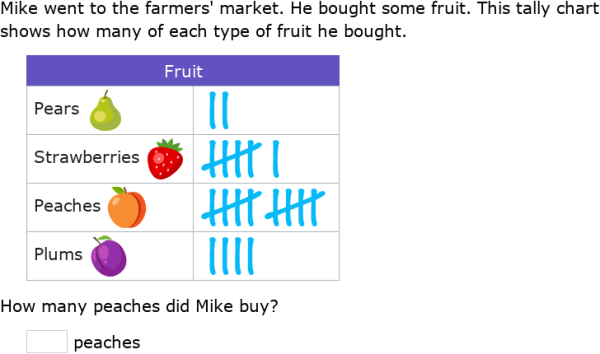 IXL | Interpret tally charts - how many? | 1st grade math