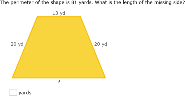 IXL | Perimeter: review | 4th grade math