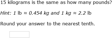 IXL - Convert between customary and metric systems (Geometry practice)