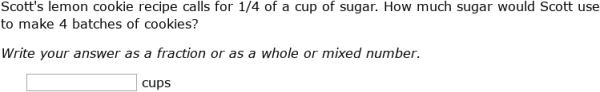 IXL | Multiply and divide unit fractions and whole numbers: word ...