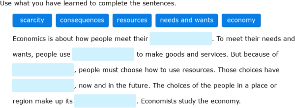 IXL | What is economics? | 3rd grade social studies