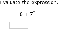 IXL | Evaluate numerical expressions involving exponents | 8th grade math