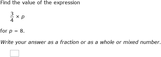 IXL | Evaluate multiplication and division expressions with fractions | 6th grade math