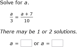 IXL - Solve rational equations (Algebra 1 practice)