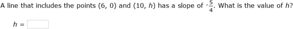 IXL | Find a missing coordinate using slope | 8th grade math
