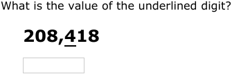 IXL | Value of a digit | 4th grade math