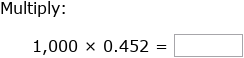 IXL | Multiply a decimal by a power of ten | 5th grade math