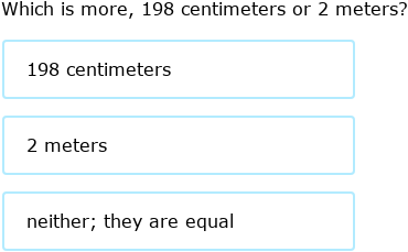 IXL | Compare and convert metric units of length | 5th grade math