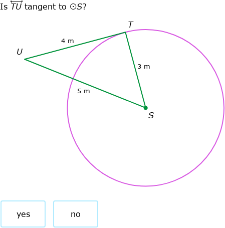 IXL - Tangent lines and the Pythagorean theorem (Geometry practice)