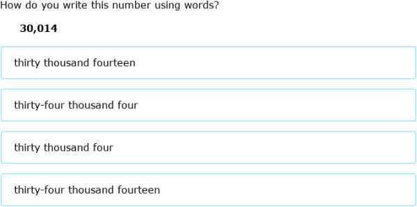 IXL | Write numbers in words | 5th grade math