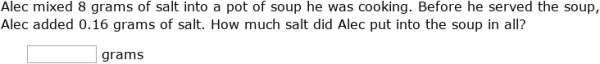 IXL | Add and subtract decimals: word problems | 5th grade math