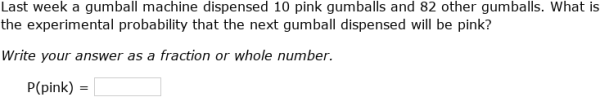 IXL | Experimental probability | 8th grade math