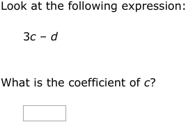IXL - Identify terms and coefficients (6th grade math practice)