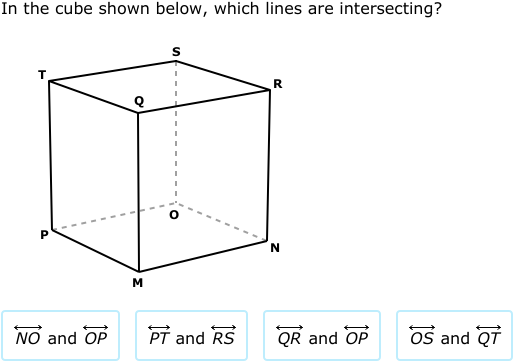 What Are Perpendicular Lines On A Cube