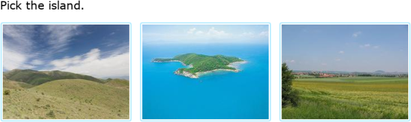 IXL | Identify Earth's land features | Kindergarten social studies