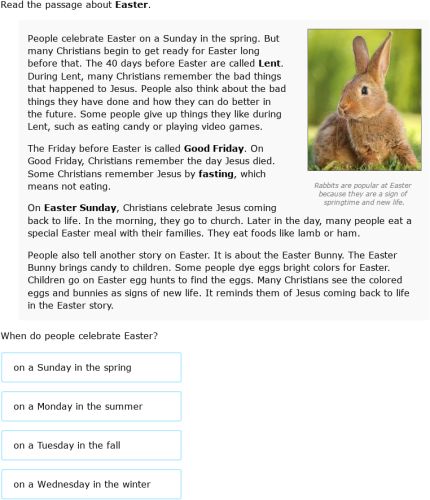 IXL | Easter | 5th grade social studies