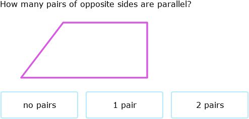 IXL | Count parallel sides | 2nd grade math