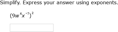 IXL | Simplify expressions using properties of exponents | 8th grade math