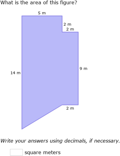 IXL | Area of composite figures I | 6th grade math