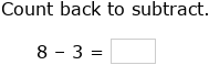 IXL | Subtract by counting back - up to 10 | 2nd grade math
