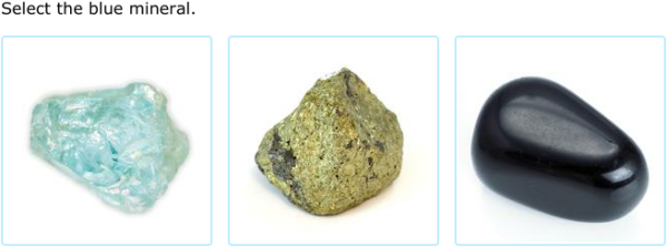 IXL | Classify rocks and minerals by color and shape | 2nd grade science