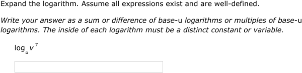 IXL - Power property of logarithms (Algebra 2 practice)