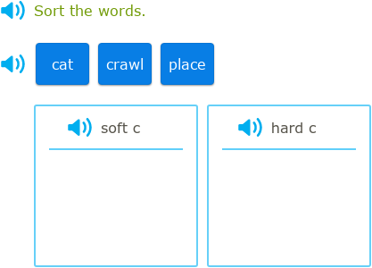 IXL | Sort soft and hard g words and soft and hard c words | 2nd grade ...