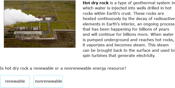 IXL | Renewable and nonrenewable energy resources | 8th grade science