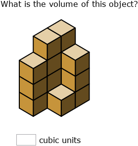 IXL | Volume of irregular figures made of unit cubes | 4th grade math