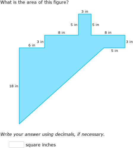 IXL | Area of composite figures II | 5th grade math