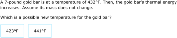 IXL | How are temperature and mass related to thermal energy? | 6th ...