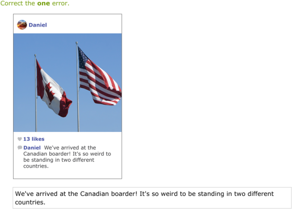 IXL | Correct errors in everyday use | 11th grade language arts