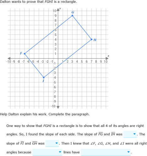IXL - Checkpoint: Coordinate proofs (Geometry practice)