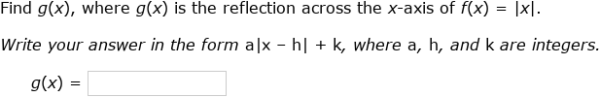 IXL - Reflections of functions (Algebra 1 practice)
