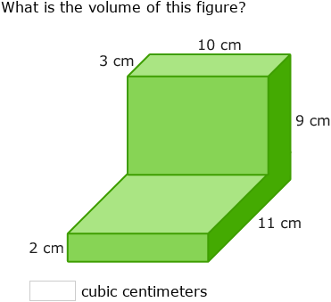 IXL | Volume of compound figures | 7th grade math