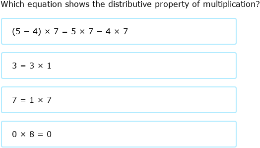 IXL | Properties of multiplication: distributive property and zero ...