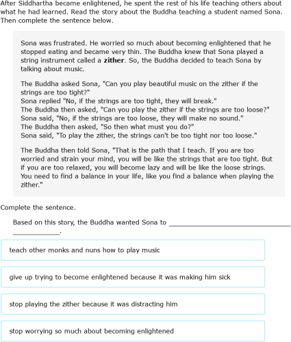 IXL | Origins of Buddhism | 6th grade social studies