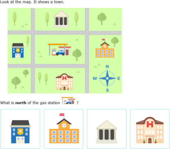 IXL | Introduction to cardinal directions | 2nd grade social studies