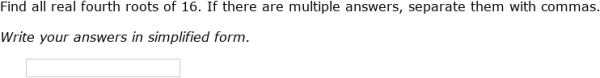 IXL - Roots of integers (Precalculus practice)