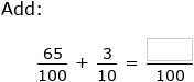IXL | Add tenths and hundredths: sums less than 1 | 4th grade math