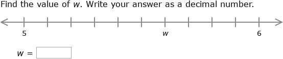 IXL | Identify tenths on number lines | 5th grade math