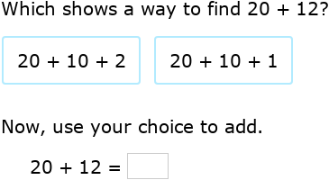 IXL | Use ten to add a multiple of ten and a two-digit number - up to ...