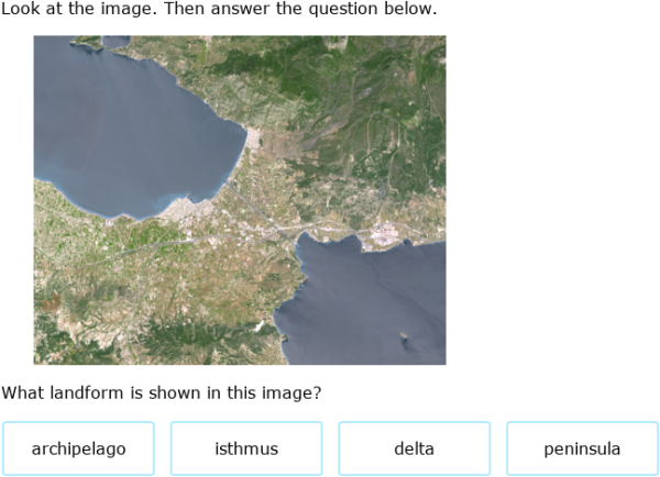 IXL | Identify Earth's land features using satellite images | 6th grade ...