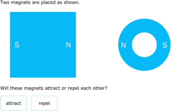 IXL | Identify magnets that attract or repel | 5th grade science