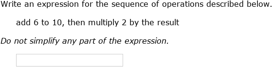 IXL | Write numerical expressions | 6th grade math
