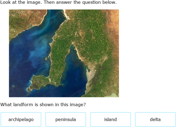 IXL | Identify Earth's land features using satellite images | 6th grade ...