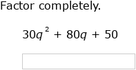 IXL - Factor quadratics completely (Algebra 1 practice)