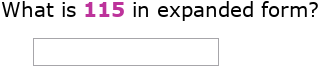 IXL | Writing numbers up to 120 in expanded form | 1st grade math